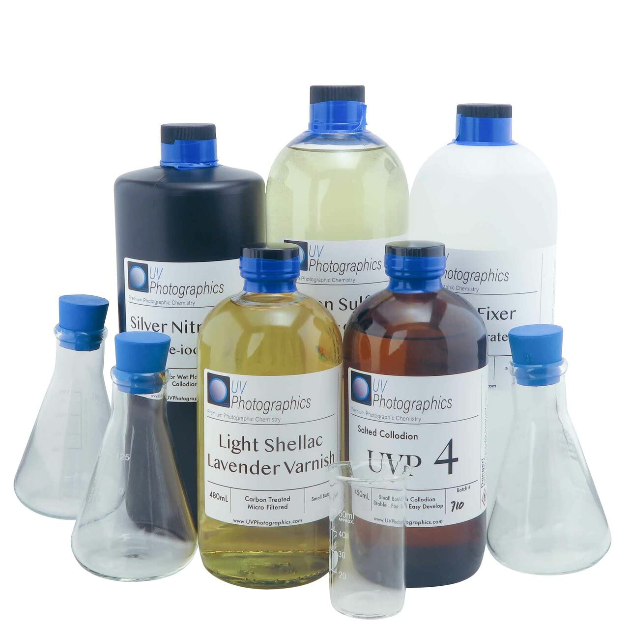 Amazon.com: Wet Plate Collodion Starter Kit - All of The Chemistry ...