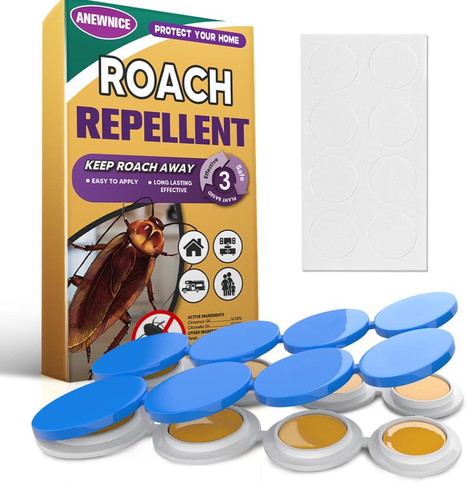 Amazon.com: Cockroach Repellent, Roach Repellent for Indoor and Outdoor ...
