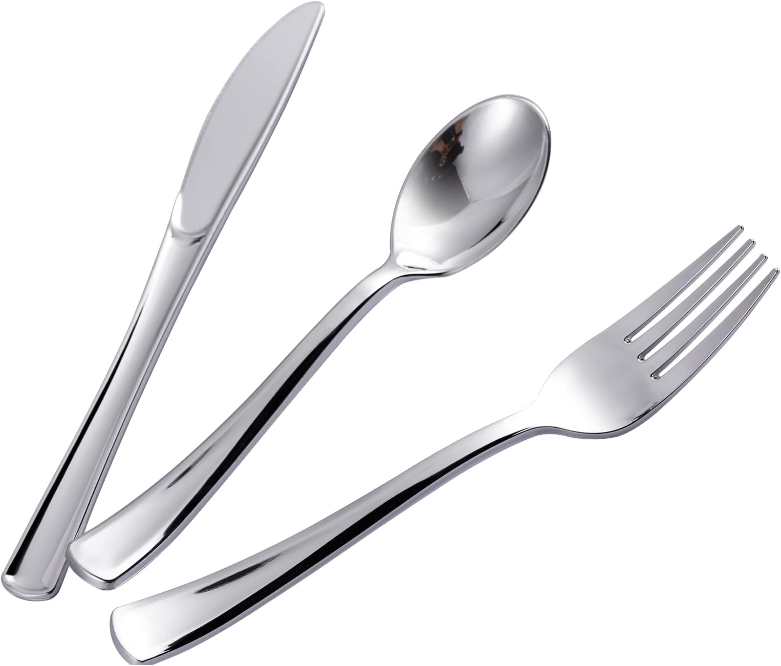 Amazon.com: 600 Plastic Silverware Set - Plastic Cutlery Set ...