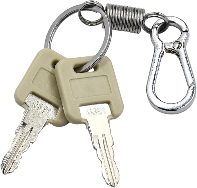 Amazon.com: Molloparts G391 RV Camper Keys 2Pcs G391 Replacement for ...
