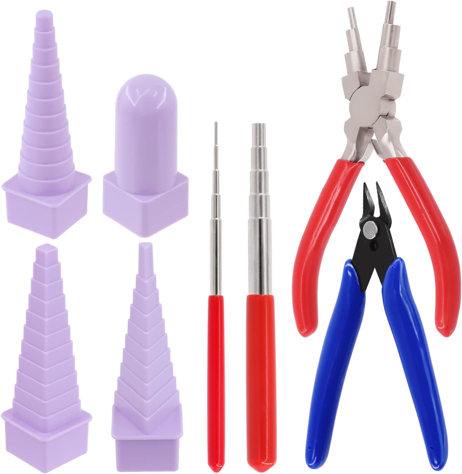 Amazon.com: Keadic 8Pcs Wire Looping Tool Set Includes 6 in 1 Bail ...