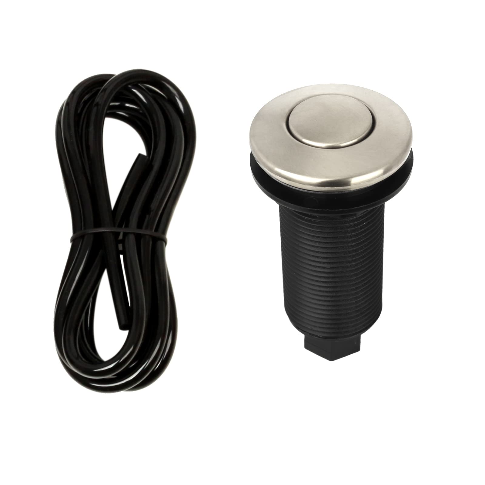 Akicon Garbage Disposal Air Switch with Air Hose, Sink Top Push Button ...