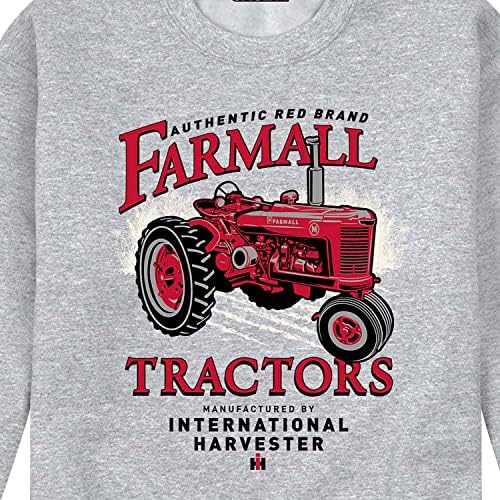 Country Casuals Authentic Farmall Tractors - Men's Crew Neck Fleece ...