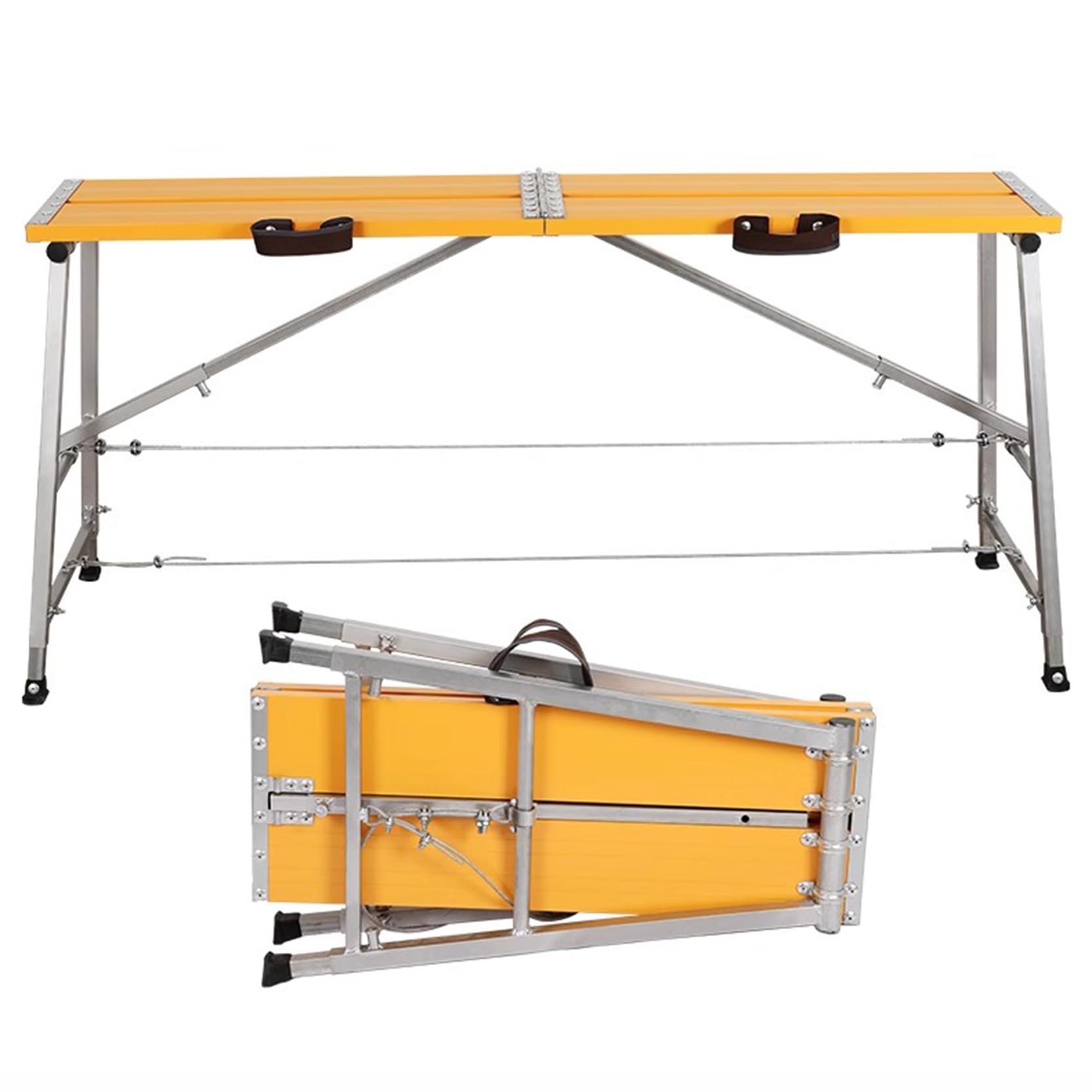Scaffolding Equipment, Portable Fold Work Platform, Adjustable Step ...