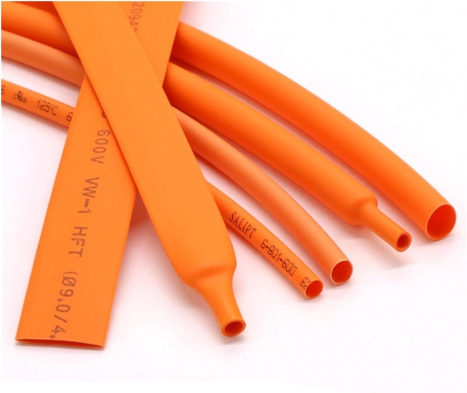 Heat Shrink tubing 1-50M Heat Shrink Tubing 2:1 Heatshrink Tube Orange ...