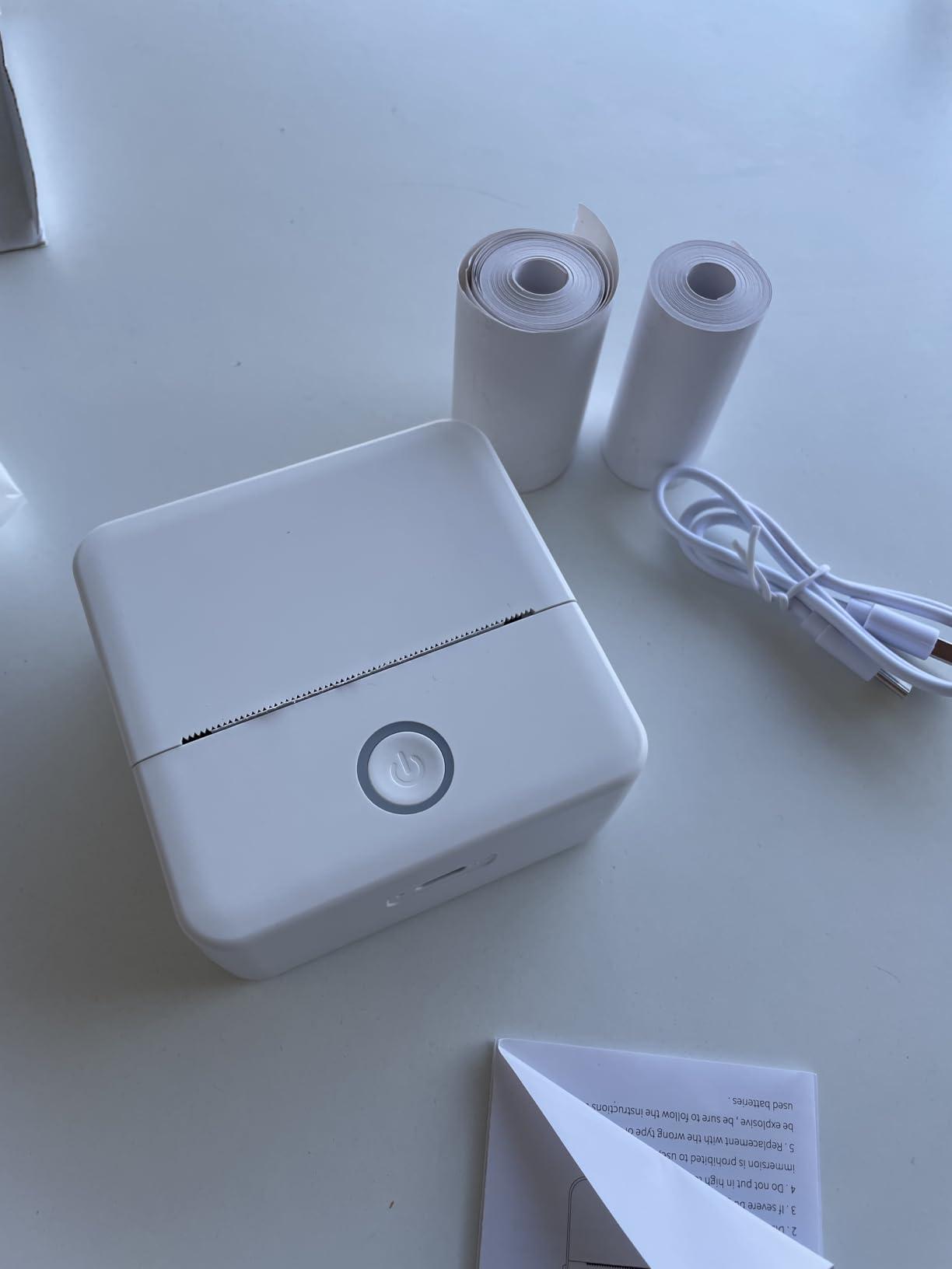 Mini Imprimante Portable Thermique Imprimante Photo Portable Mini ...