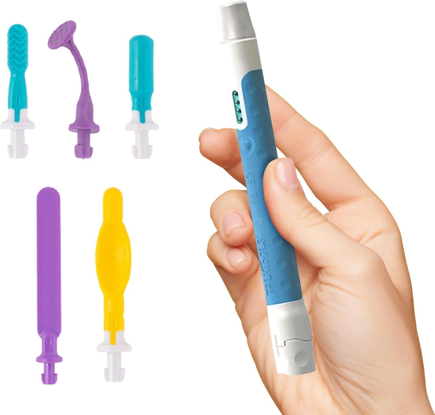 Buy TalkTools Sensi Kit & 5 Jaw Tips - Sensory Therapy Tool for Speech ...