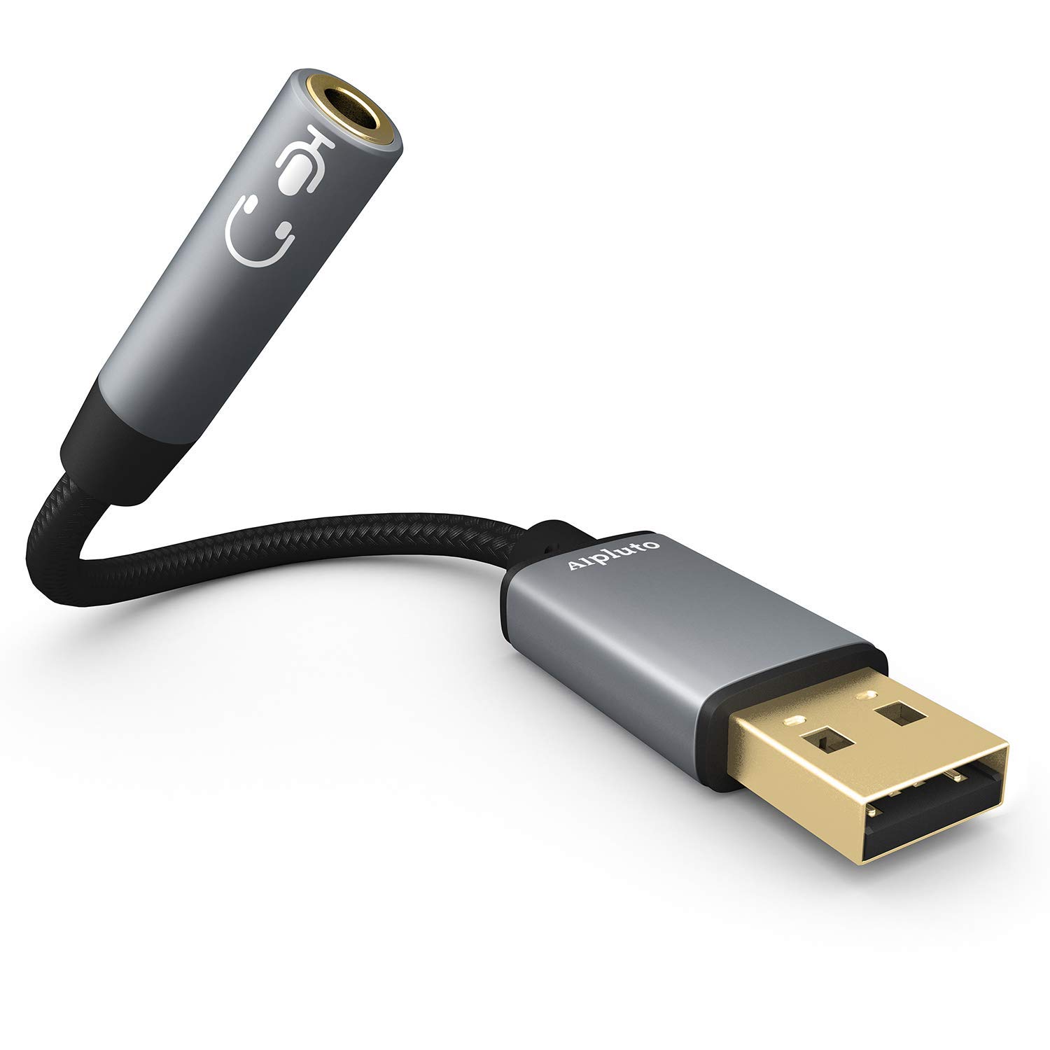 Buy USB External Sound Card Audio Adapter with 3.5mm/USB to 3.5mm Jack ...