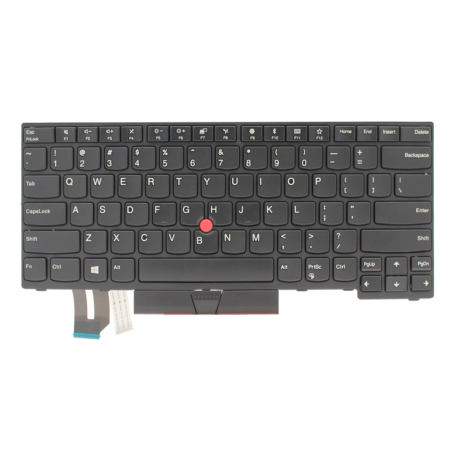 Amazon.com: PAEBAI+ Replacement Keyboard for Lenovo Thinkpad E480 T480S ...