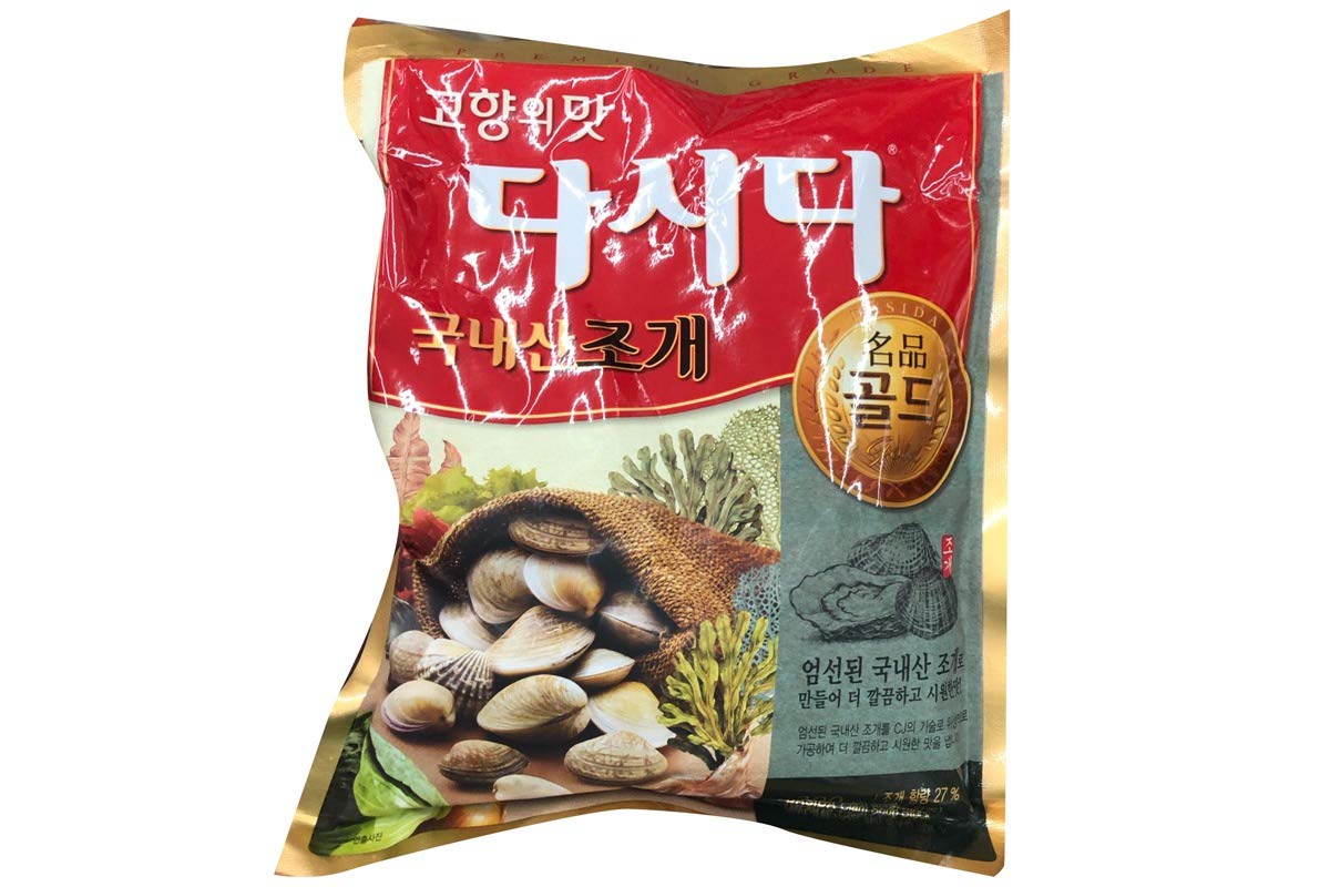 Amazon.com: Korea CJ Cheiljedang Premium Gold Clam Stew Soup Stock ...