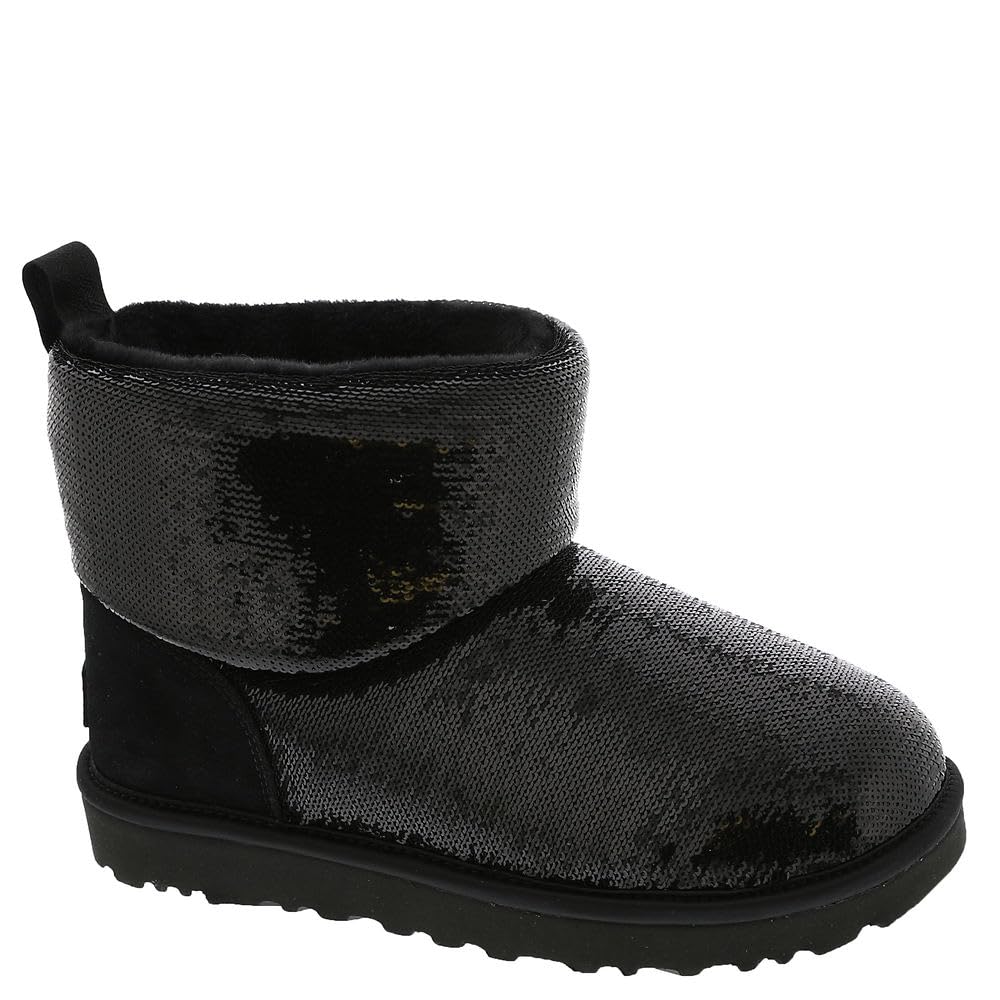 Snapklik.com : UGG Womens Classic Mini Mirror Ball Boot