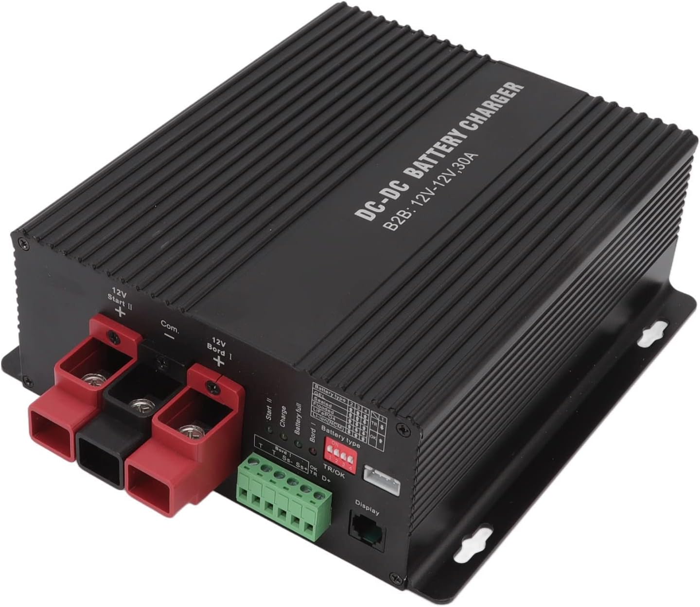 12V 30A DC to DC Battery Charger, Solar Controller, Multi-Stage ...