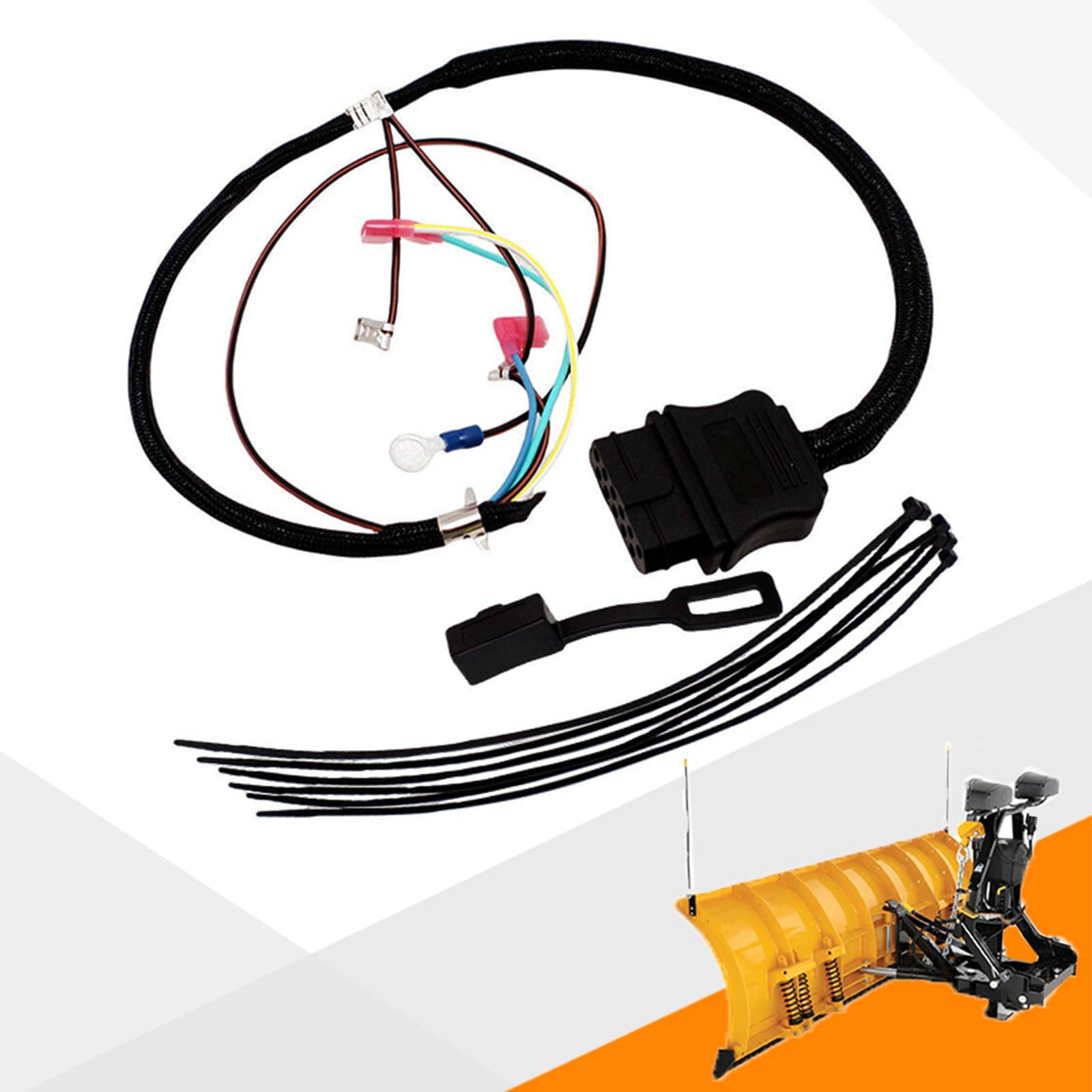Amazon.com: XOPIYAO 3 Pin Snow Plow Side Control Wire Harness ...