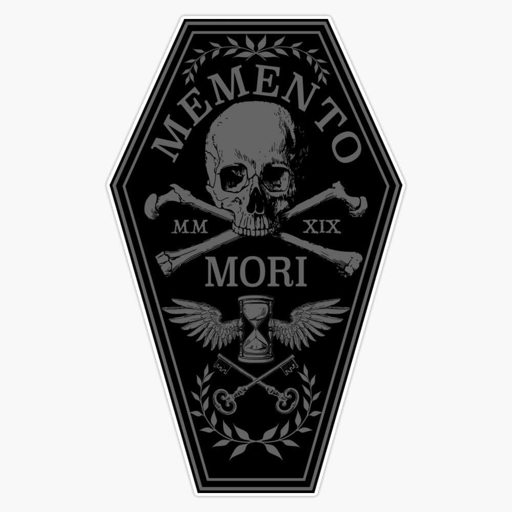 Amazon.com - Raven Skull Vinyl Waterproof Sticker Decal Car Laptop Wall ...