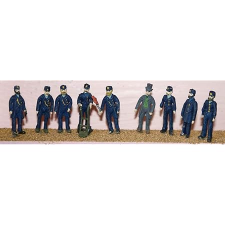 Langley Models 10 Victorian Edwardian Upper Class Figures OO Scale ...