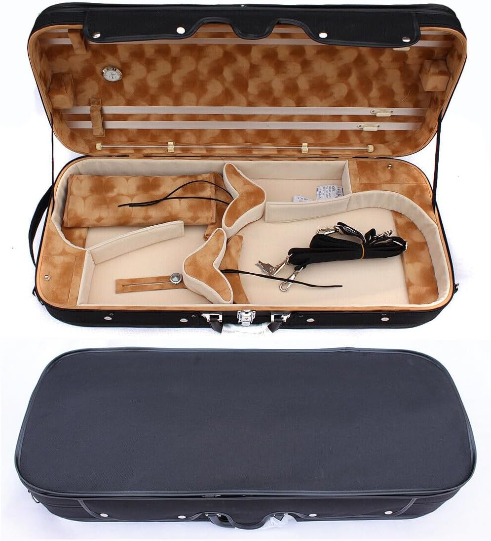 Amazon.com: Hard-Shell Double Violin Case Viola Case Hold Two Violin or ...