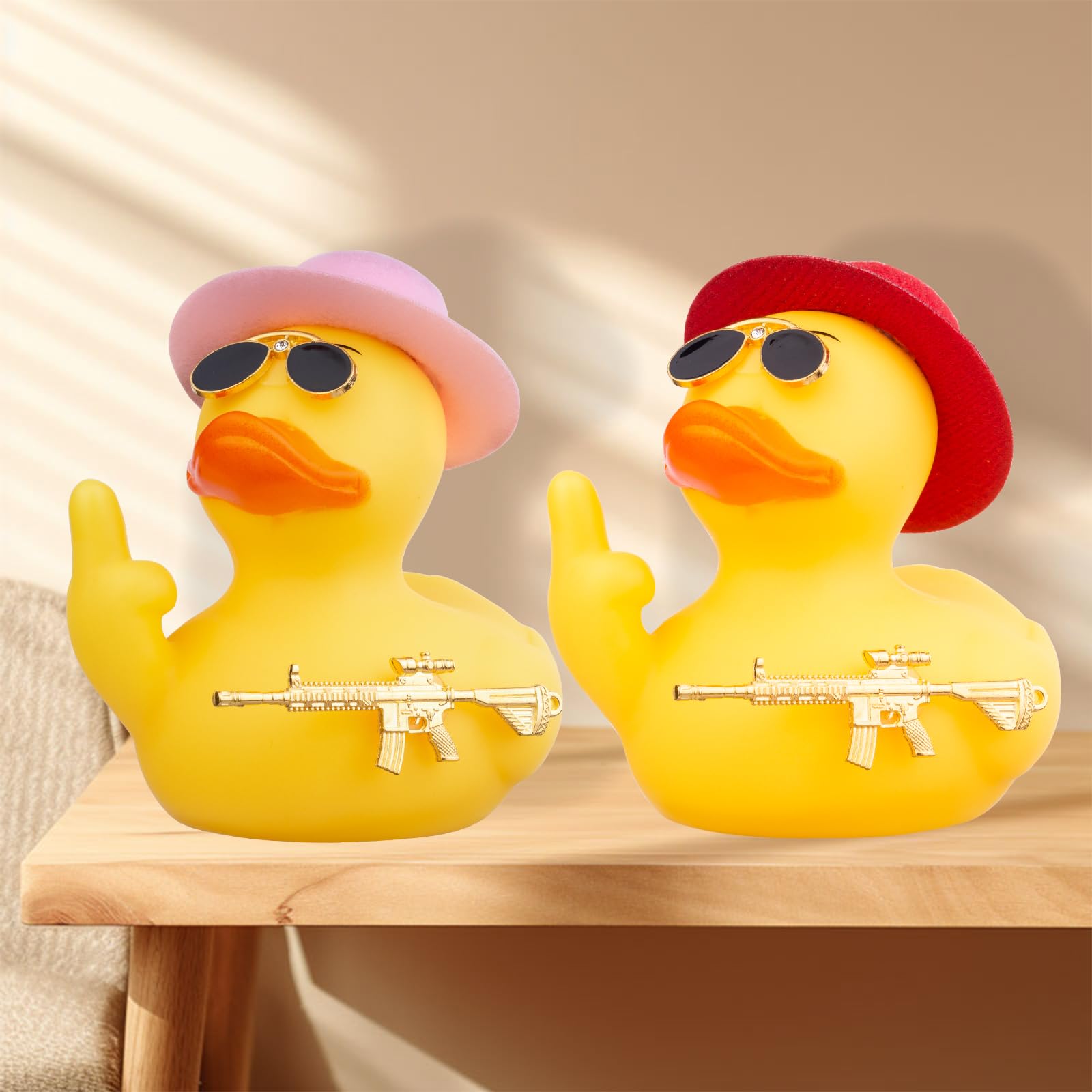 Cowboy Hat Party Favors Middle Finger Rubber Duck With Cowboy Hat ...