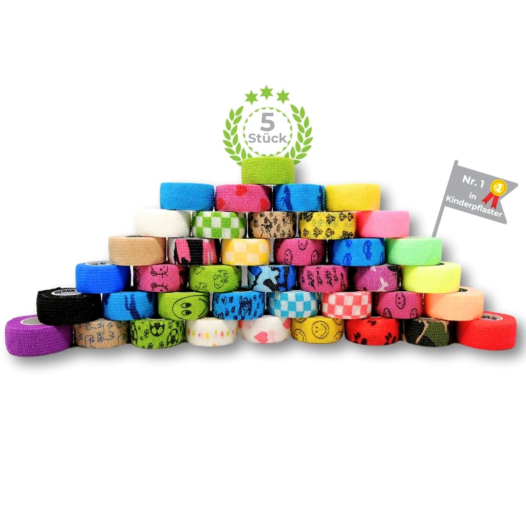 LisaCare® Plaster Bandage, Finger Plaster self-Adhesive - Without ...