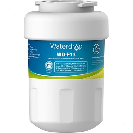 Amazon.com: Waterdrop MWF Refrigerator Water Filter, Replacement for GE ...