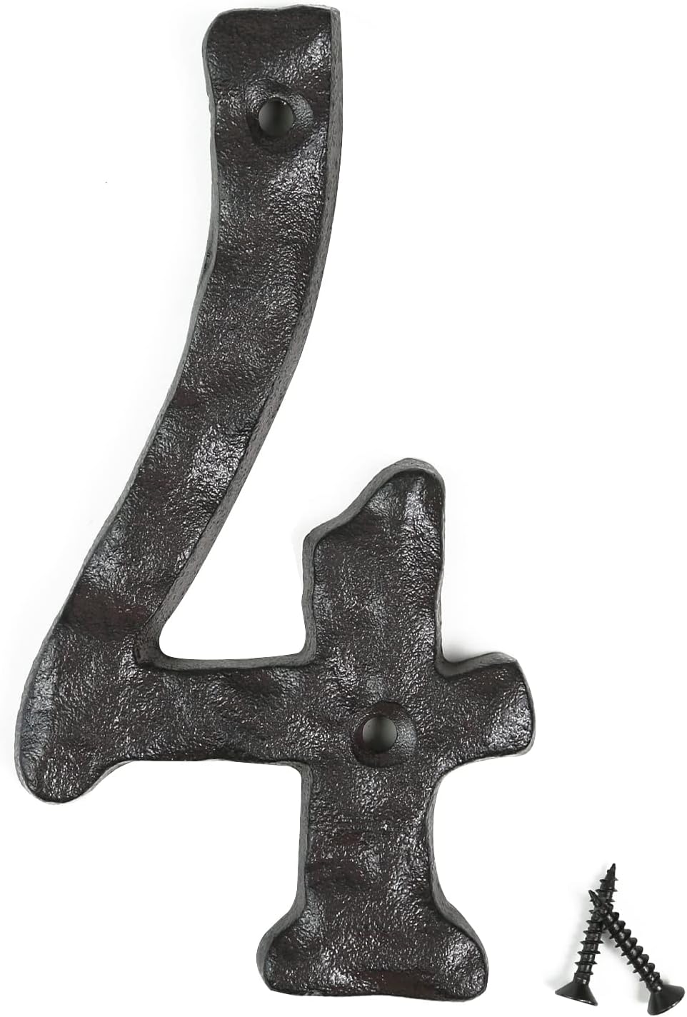 Amazon.com: TripDock 4 Inch House Numbers for Outside, Cast Iron Metal ...