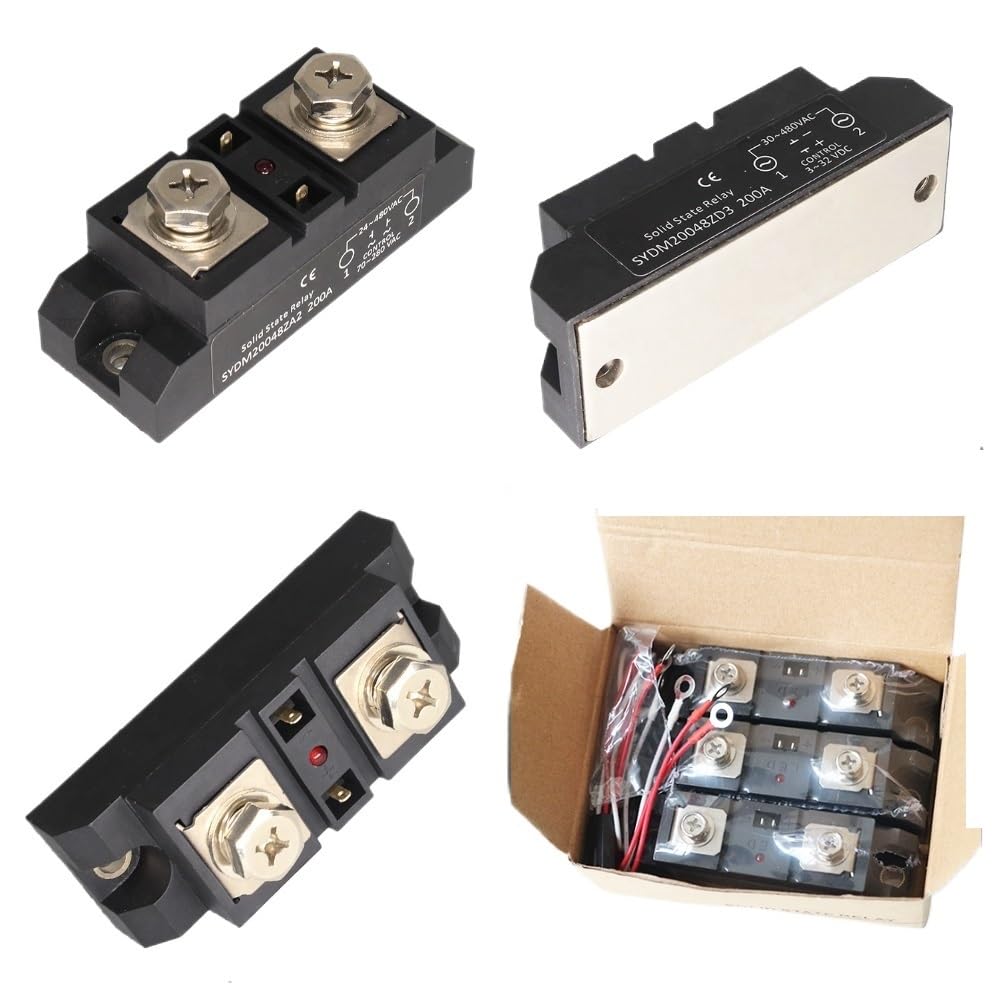 Snapklik.com : Industrial Solid State Relay Photo Isolation DC-AC AC-AC ...