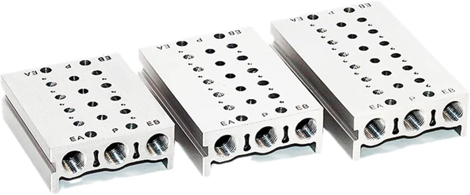 Amazon.com: SS5Y5-20-03 SS5Y3-20-05 Solenoid Valve Manifold 1Pcs(21 ...