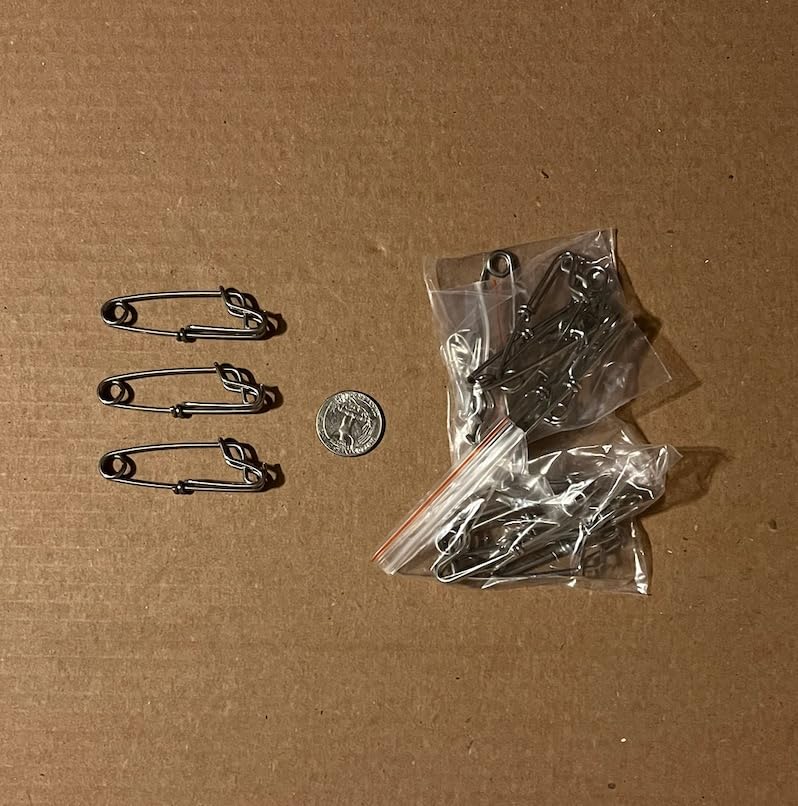 Amazon.com : OKJHFD 15Pcs Stainless Steel Tuna Clips,Long line Snap ...