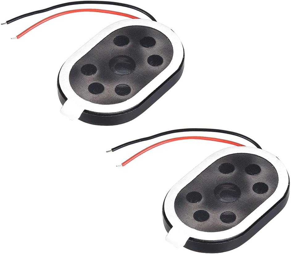 Amazon.com: uxcell 1.5W 8 Ohm Mini DIY Speaker Replacement Loudspeaker ...