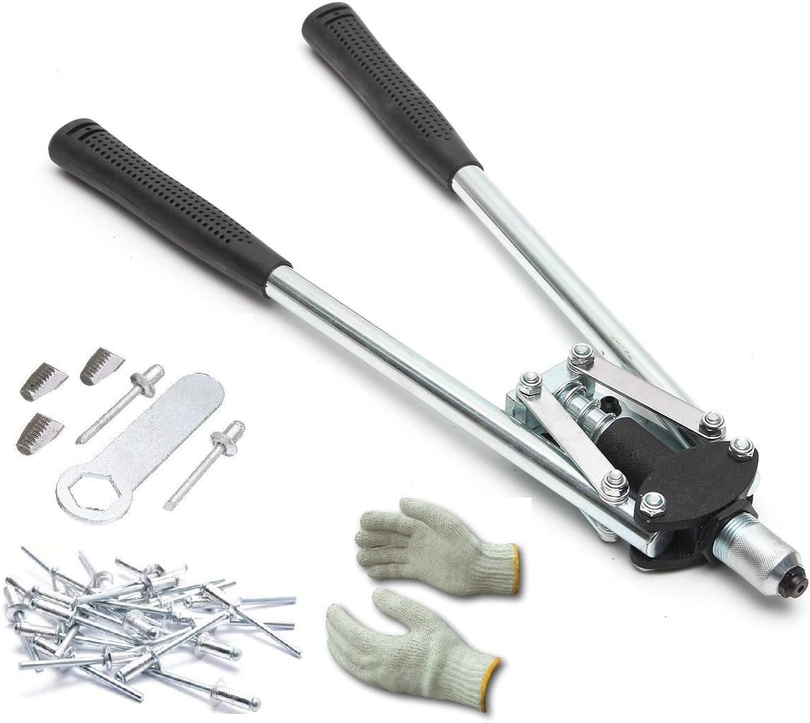 Inditrust 18 Inch Hand Riveter Double Color Rivet Gun with 30 rivets ...
