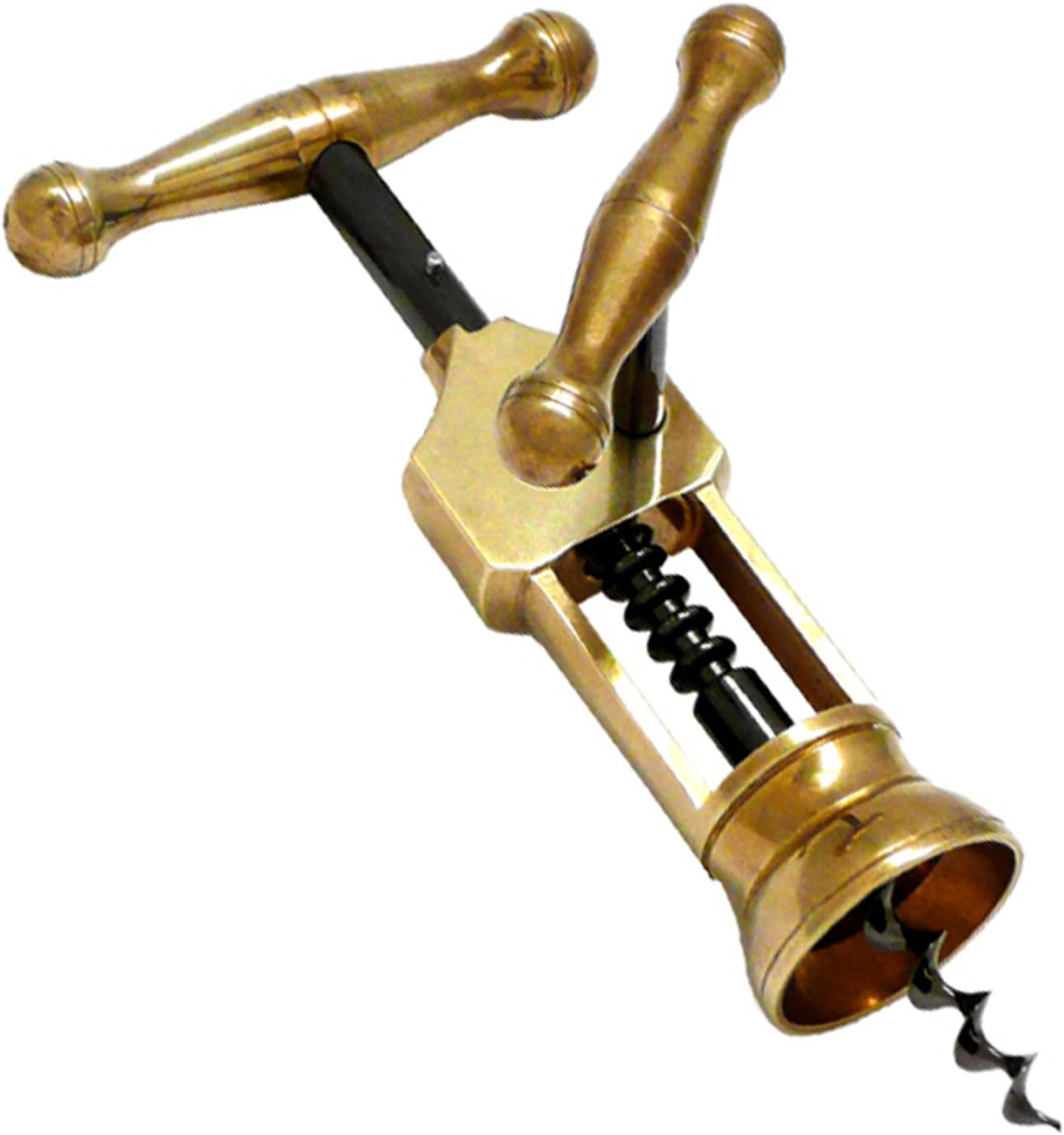Amazon.com: King Corkscrew Solid Brass: Wine Accessory Sets: Home & Kitchen