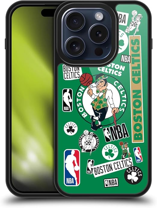 Head Case Designs Offizielle NBA Sticker-Collage Boston Celtics Gel ...
