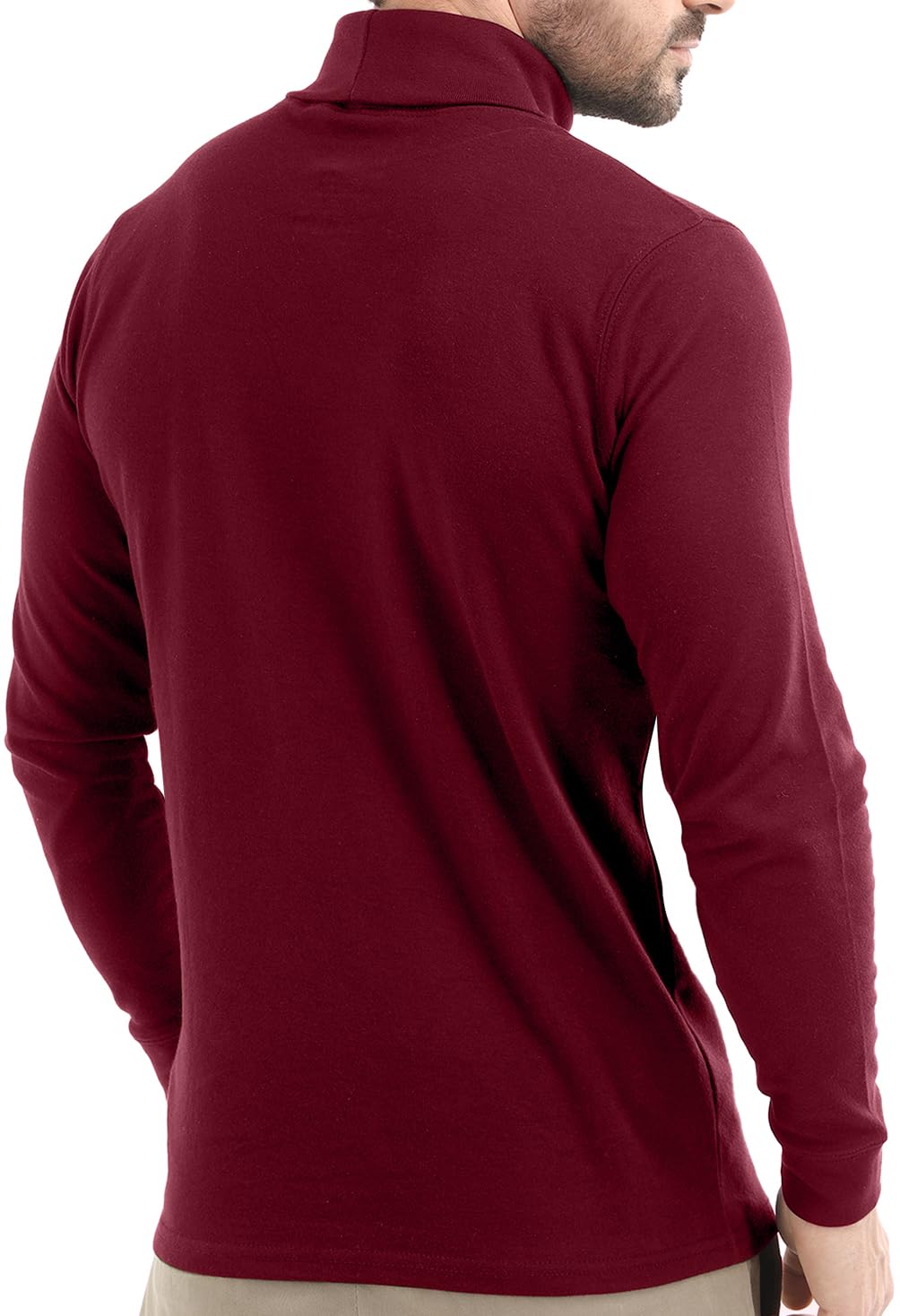 Snapklik.com : Utopia Wear Mens Turtleneck Slim Fit Lightweight ...