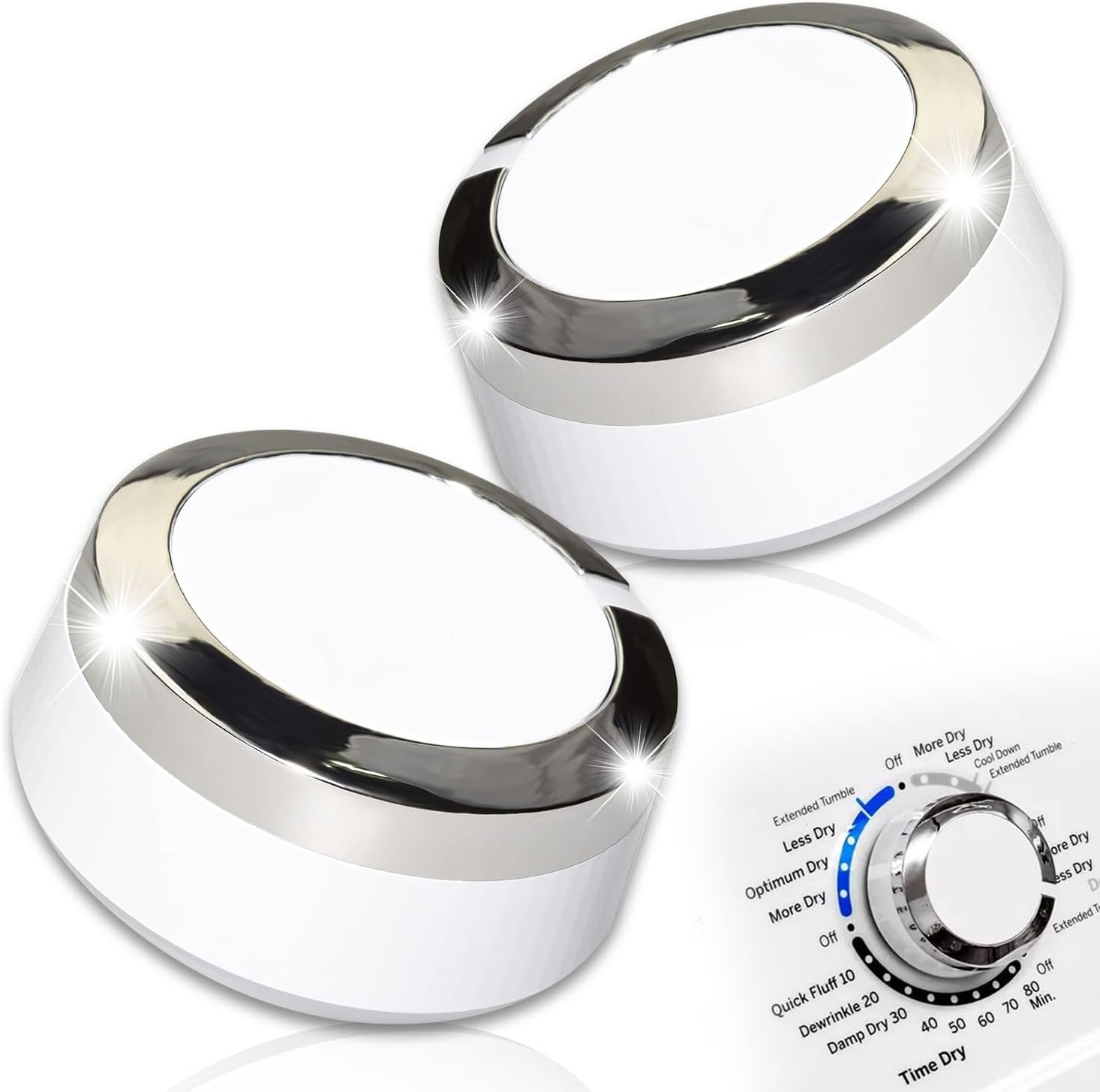 Amazon.com: 2-pack WE01X24552 Dryer Knob Replacement for GE Dryer Universal Appliance Part ...