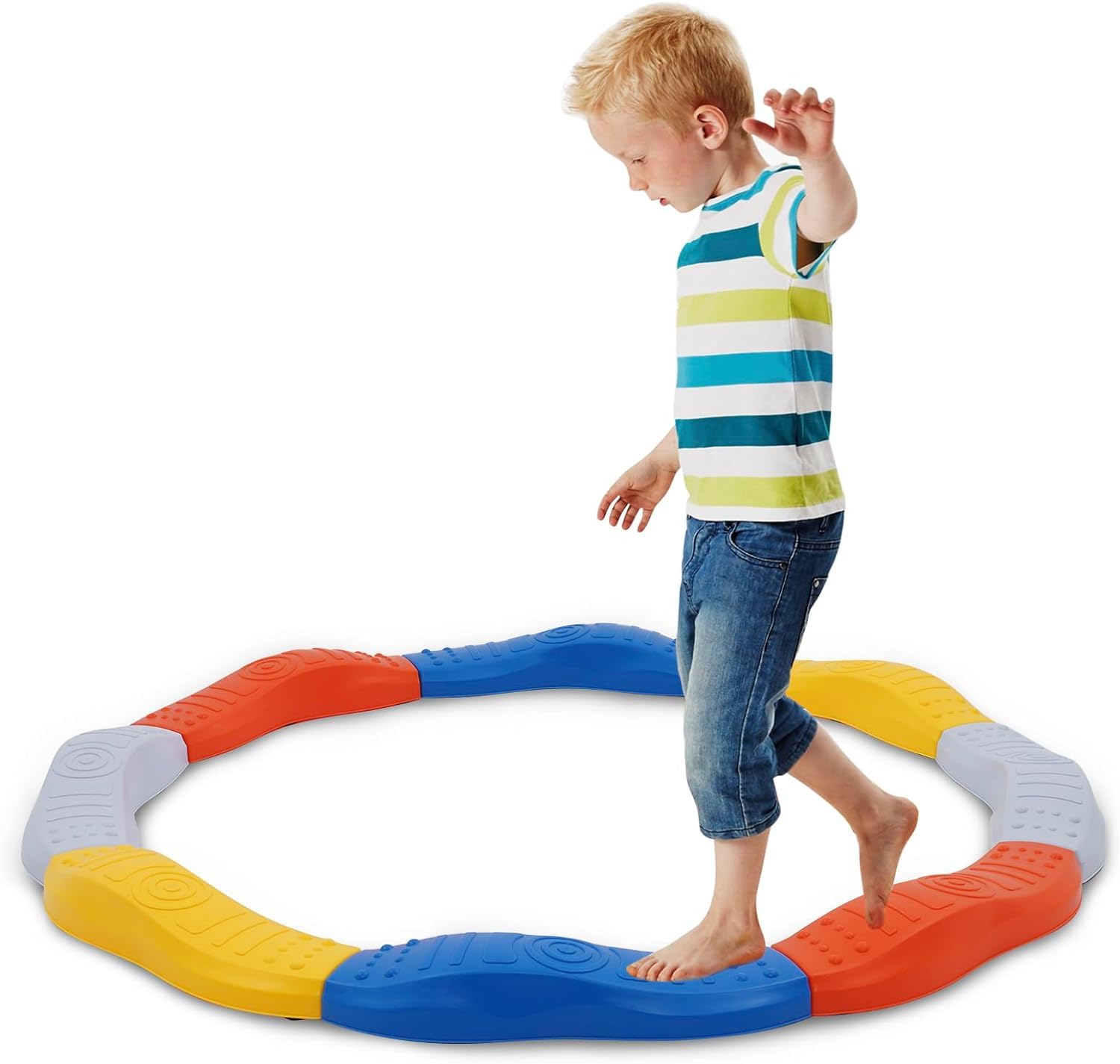 Balance Beams for Kids Non-Slip Stepping Stones Obstacle Course ...