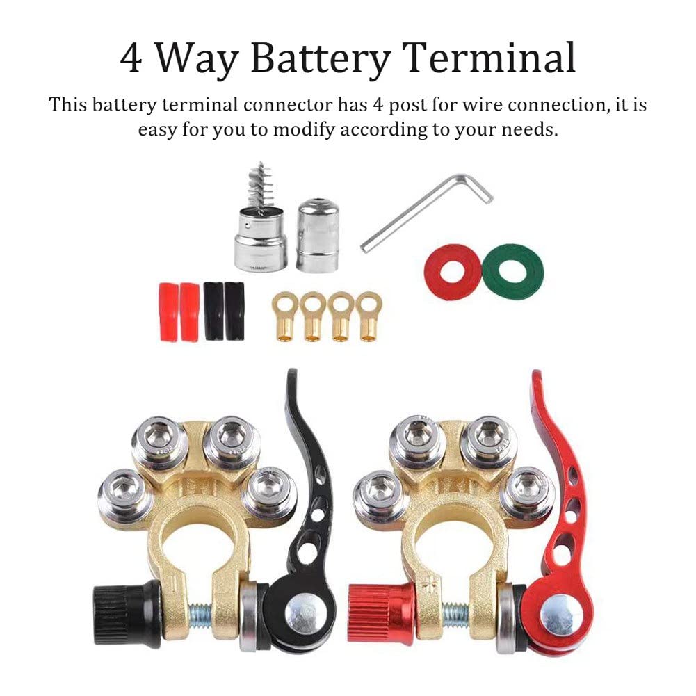 Car Battery Connector Types