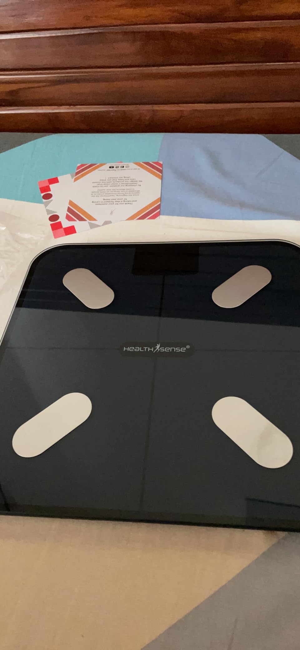 HealthSense Full Body Composition Monitor | 8 Electrode BMI Weight ...