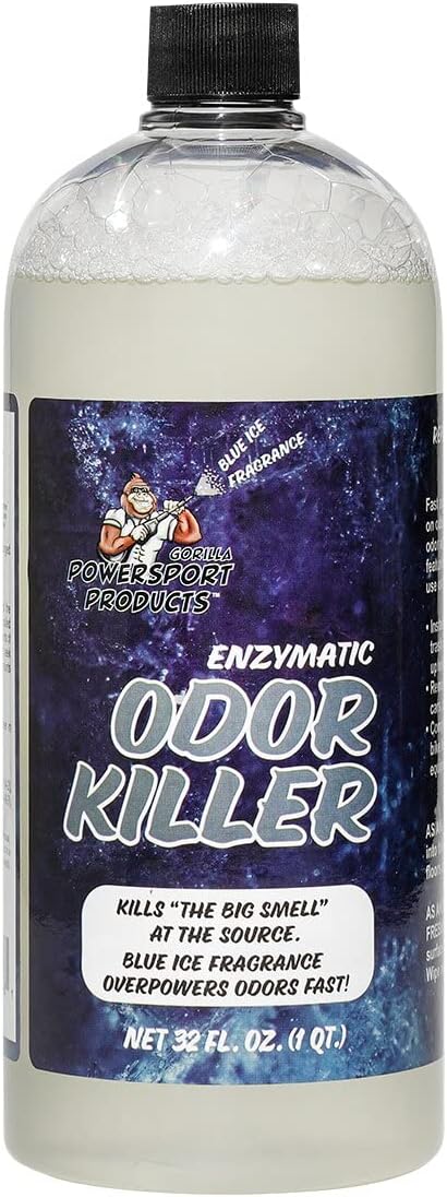 Amazon.com: Gorilla Powersport Products Blue Ice Enzymatic Odor Killer ...
