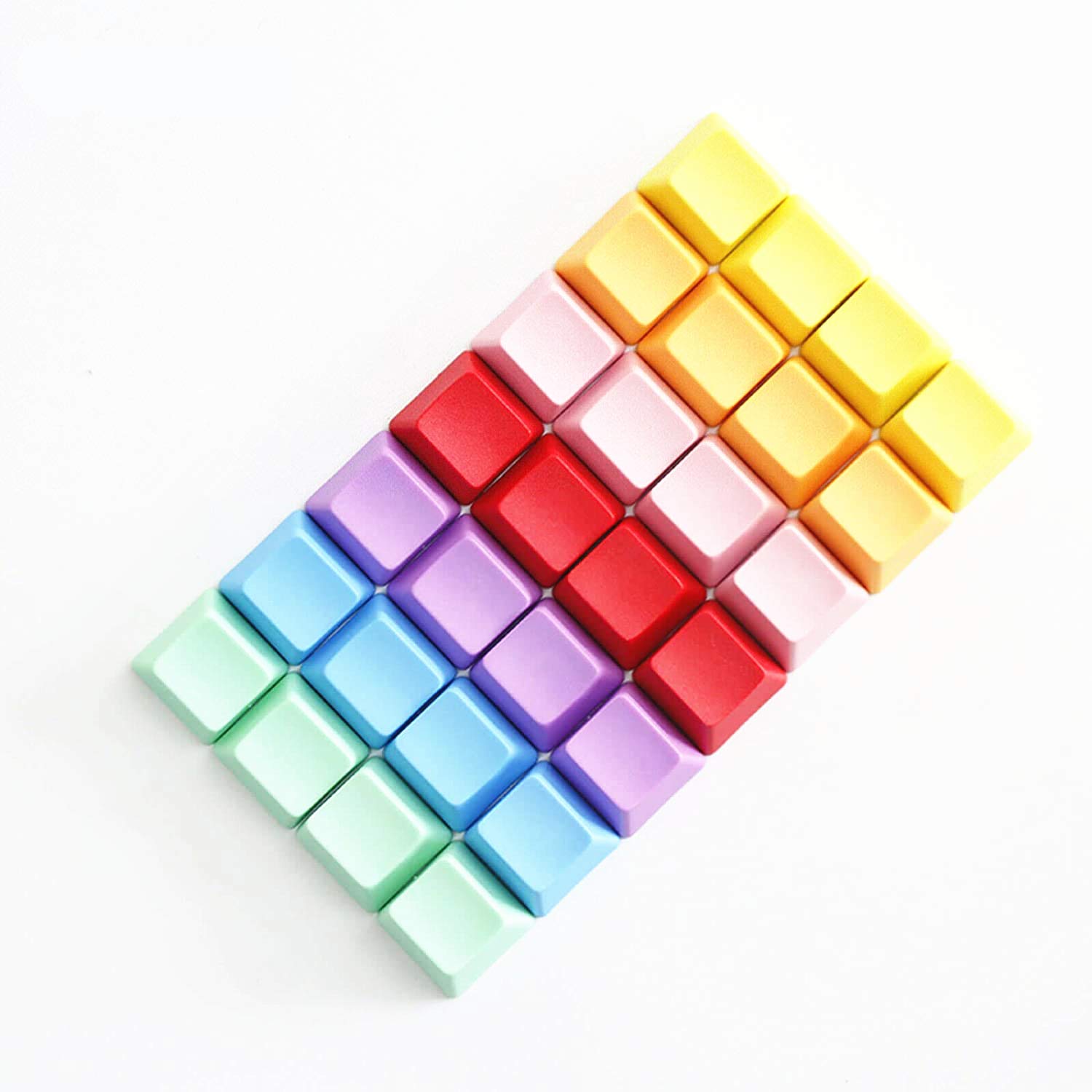 Buy 1 Pcs Blank Thick PBT Keycaps R1 R2 R3 R4 Single Switch OEM Height ...