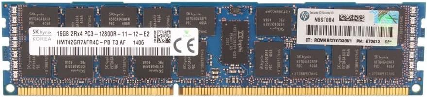 HP 16 GB (1 x 16GB) 2Rx4 PC3–12800R kit de mémoire mémoire Serveur ...