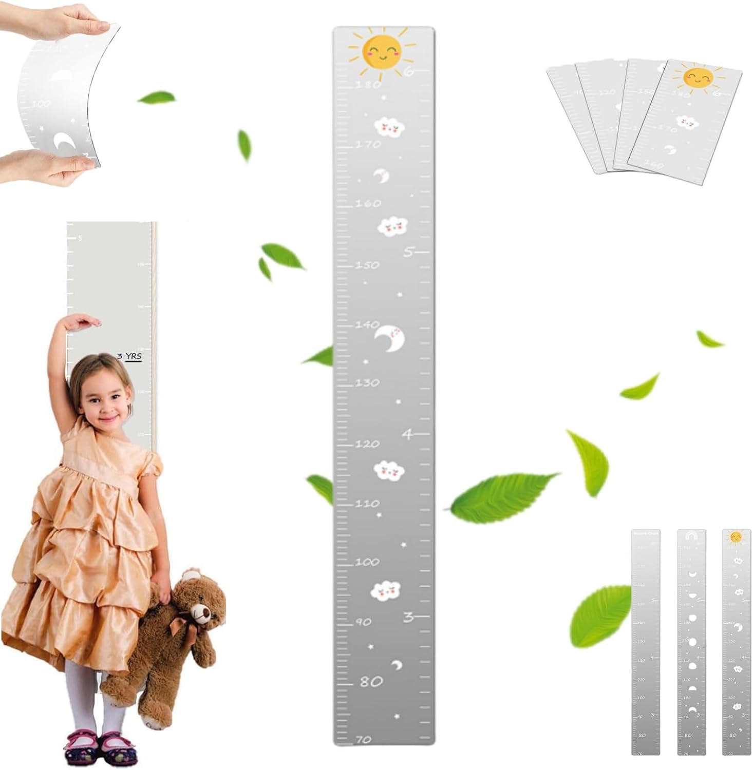Amazon.com: Ufladi Growth Chart Mirror, Growth Chart Mirror for Wall ...