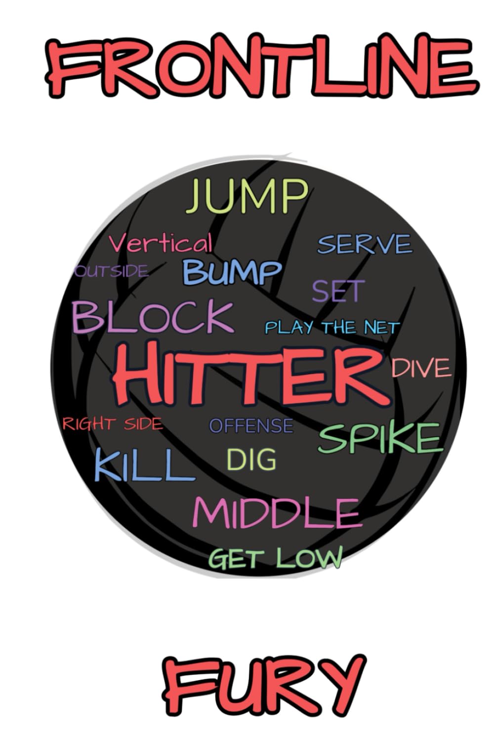 Amazon.com: Frontline Fury: A volleyball journal for hitters | lined |120 pages | a great ...