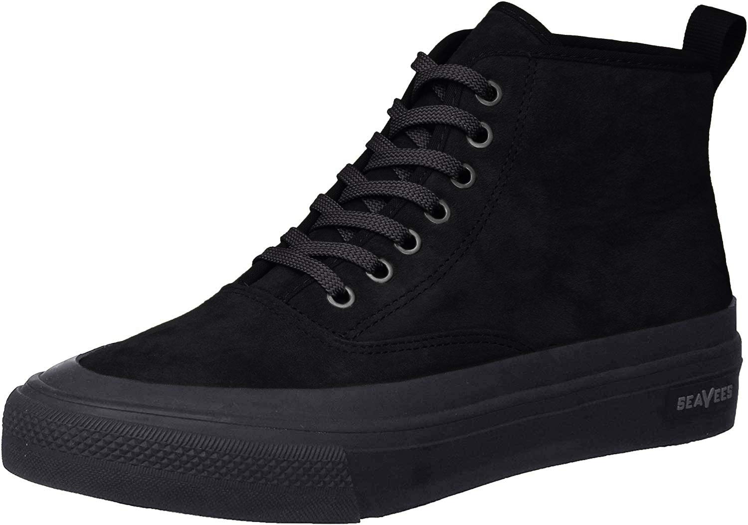 Amazon.com | SEAVEES Men's Mariners Boot Pig Suede Sneaker | Fashion ...