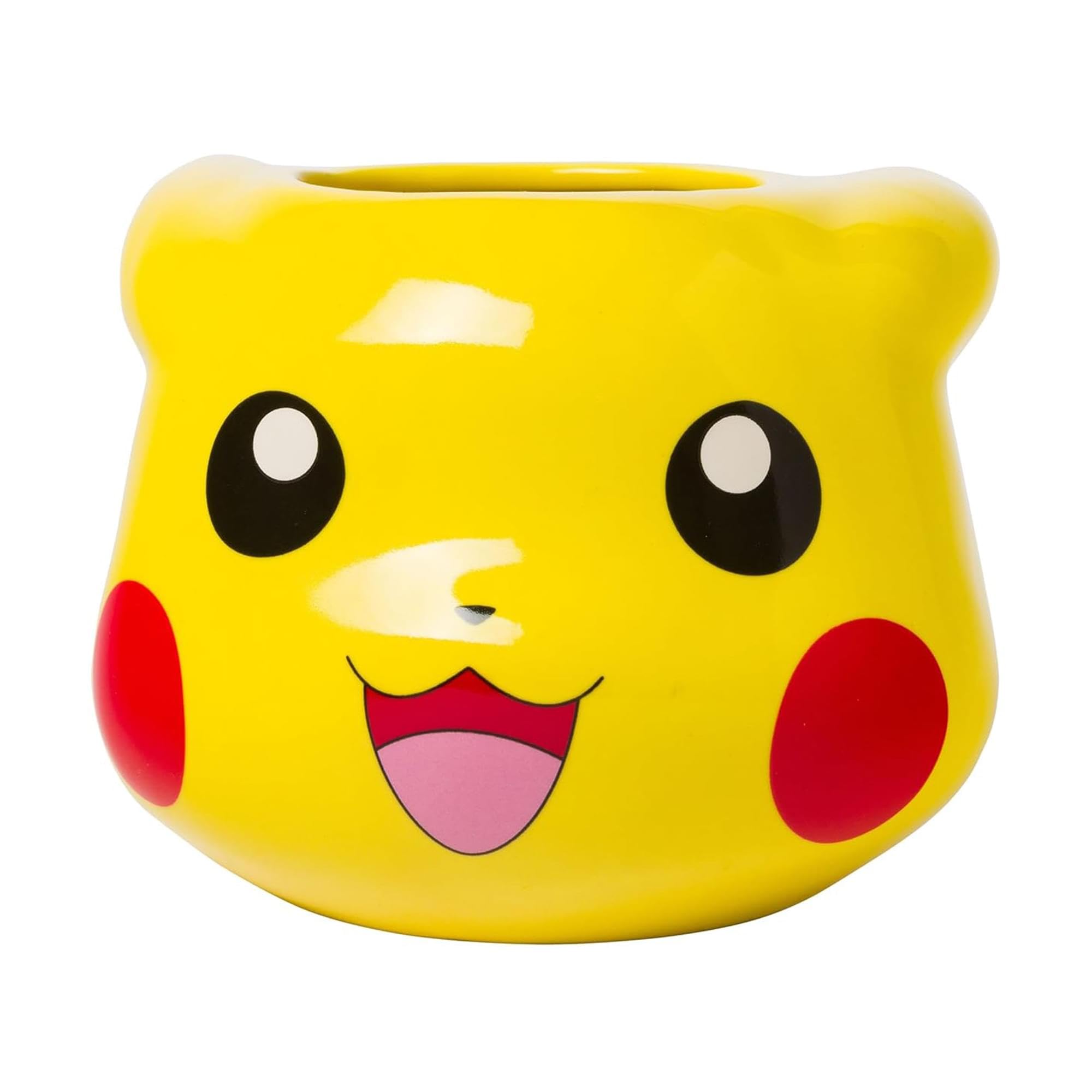 Snapklik.com : Silver Buffalo Pokemon Pikachu 3D Sculpted Ceramic Mug