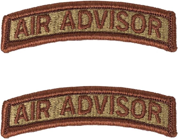Amazon.com: USAF Air Force Air Advisor OCP Spice Brown Tab Patch ...