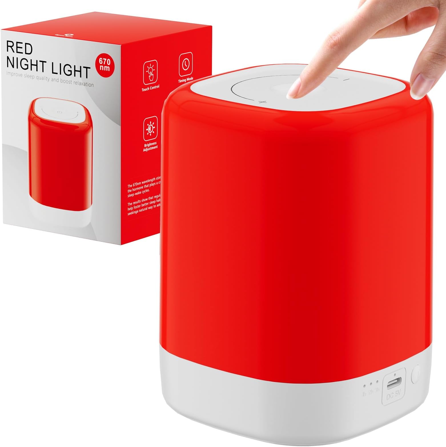 Amazon.com: Revive - 670nm Red Light Sleep Lamp by Gamma - Melatonin ...