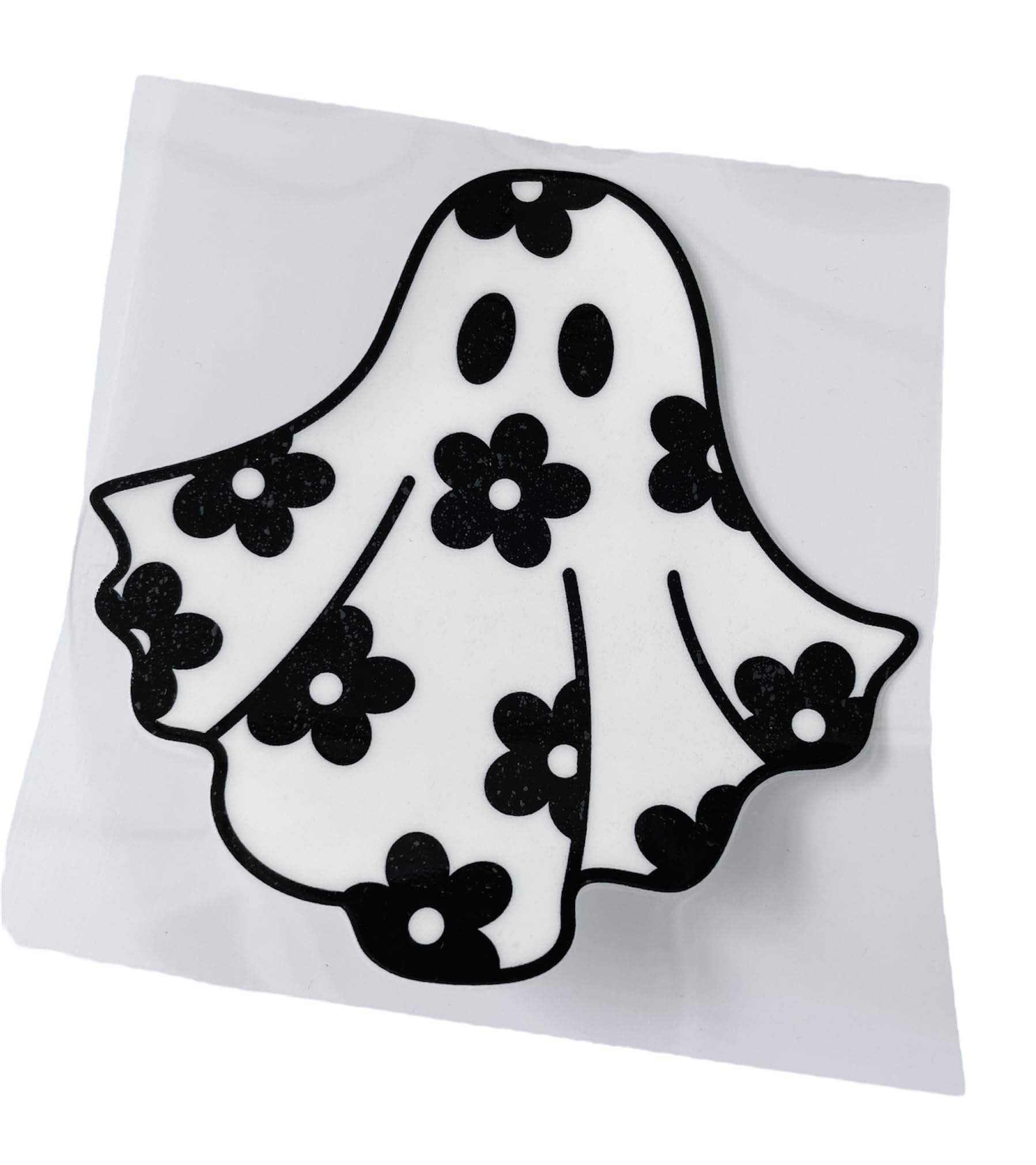Amazon.com: Halloween Ghost UV DTF Transfers, 4x4in Set of 8, Rub on ...