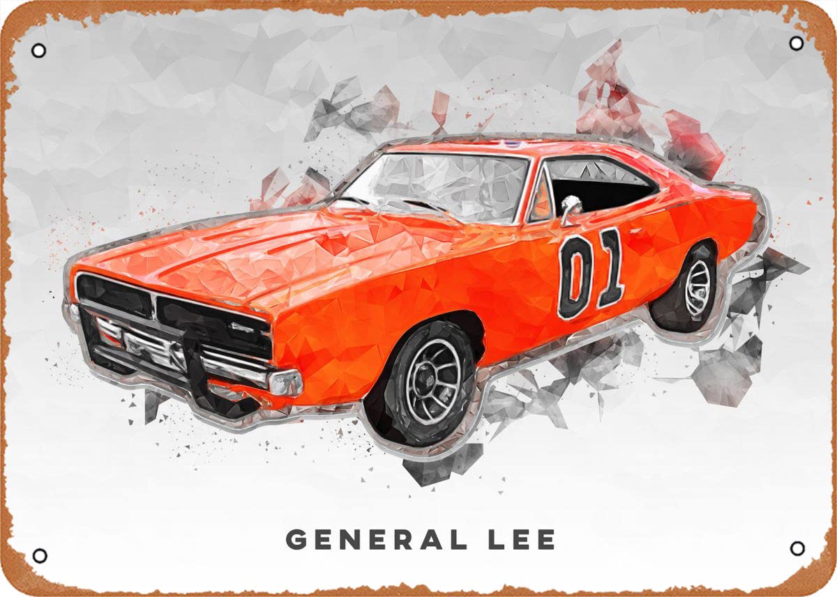 General Lee Car Drawings