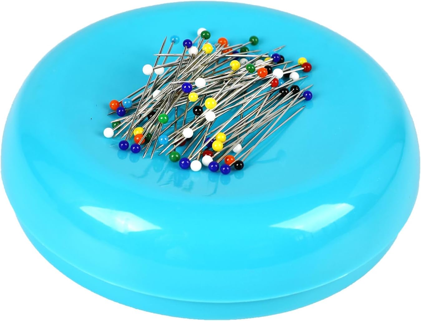 Amazon.com: Grabbit Magnetic Sewing Pincushion with 50 Plastic Head ...