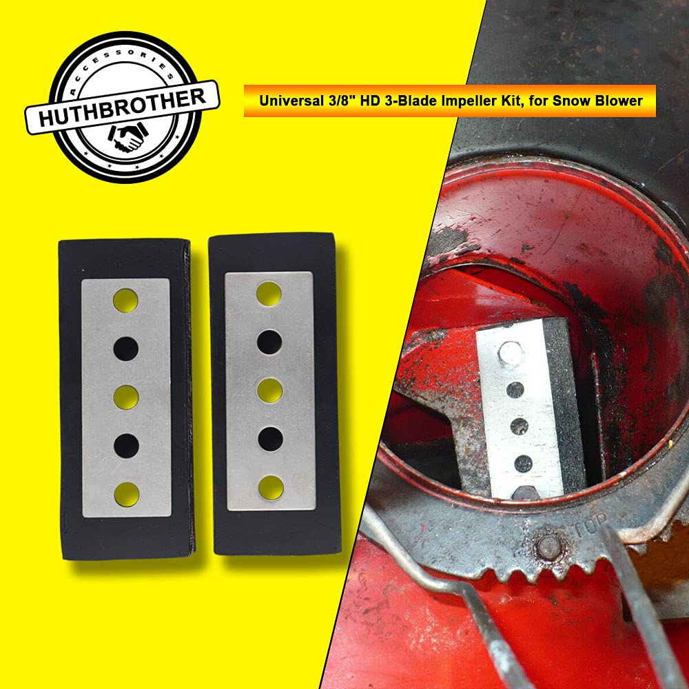 Snapklik.com : Huthbrother Snow Blower Impeller Modification Kit - 3/8 ...