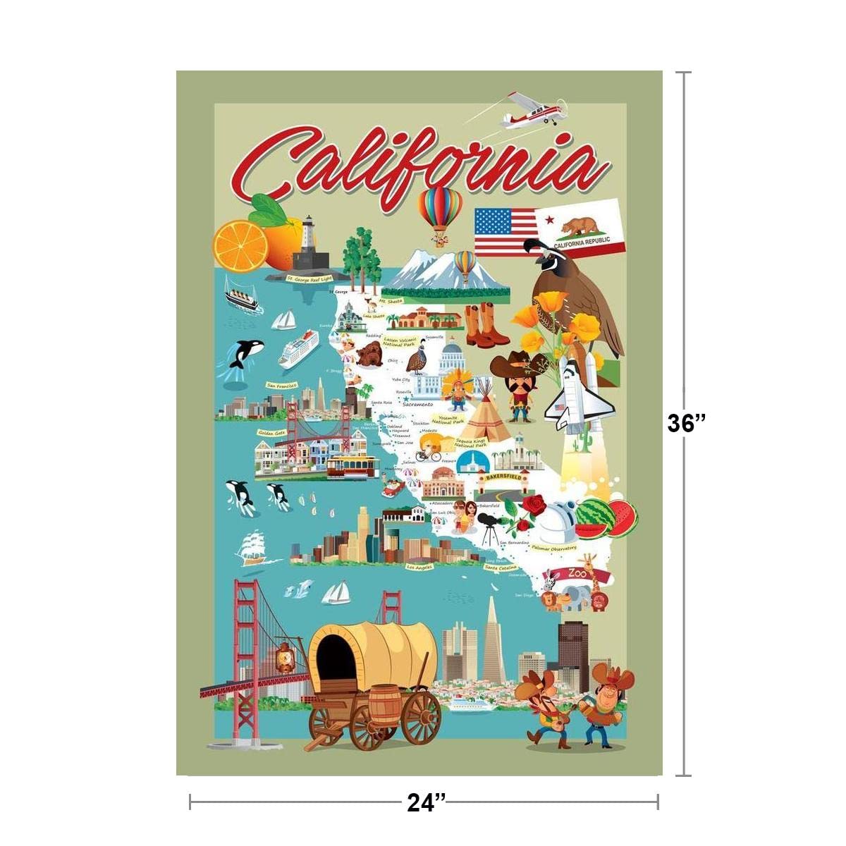 California Map For Kids California Map | TPT